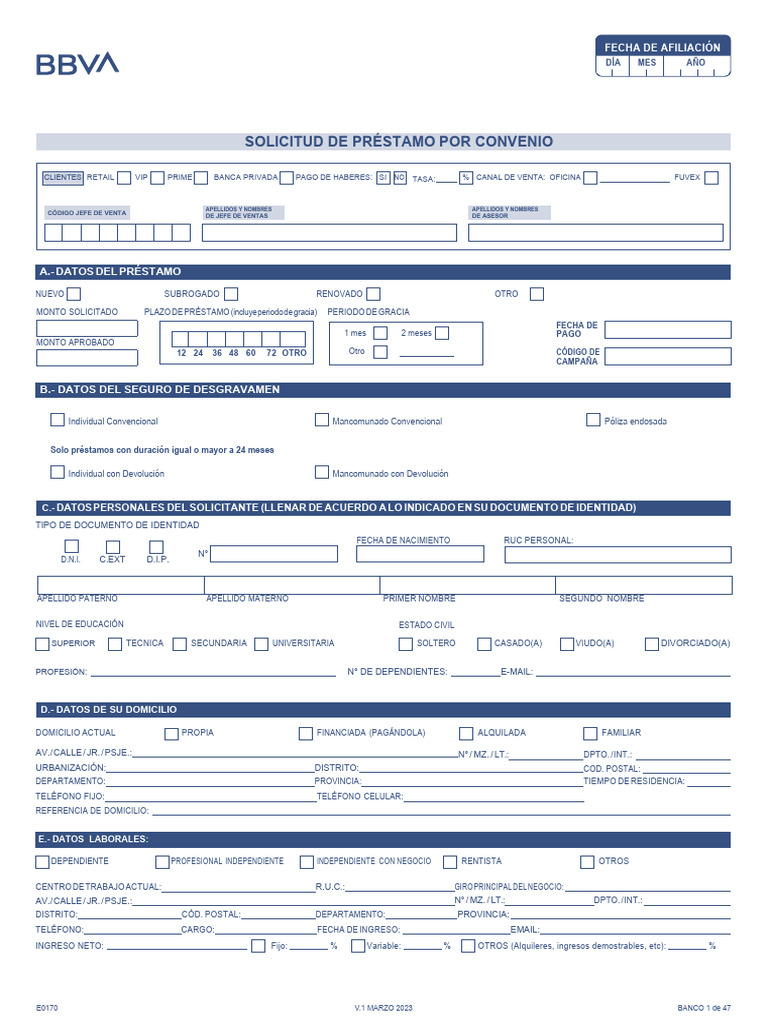 File Editable - Bbva | PDF