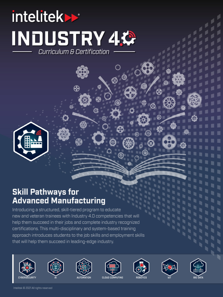 35-2000-0038 CAT CT4 Industry4.0 Curriculum Certification VerC Spreads | PDF