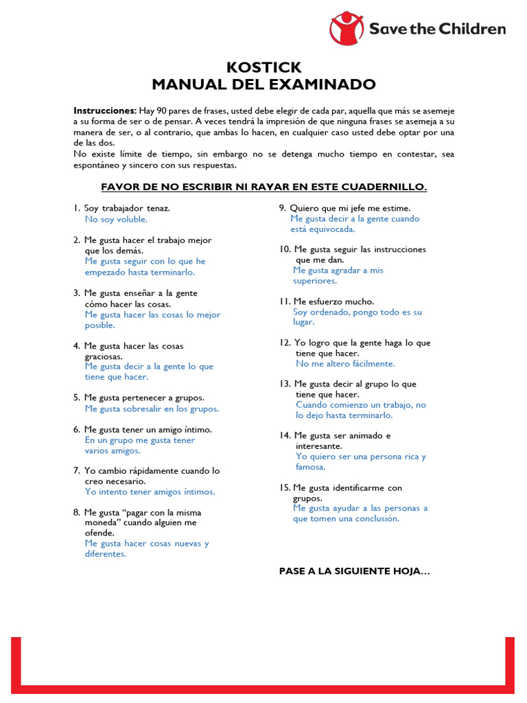 KOSTICK Save | PDF | Crecimiento personal y profesional