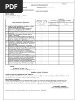 Checklist Omnibus Sworn Statement | PDF