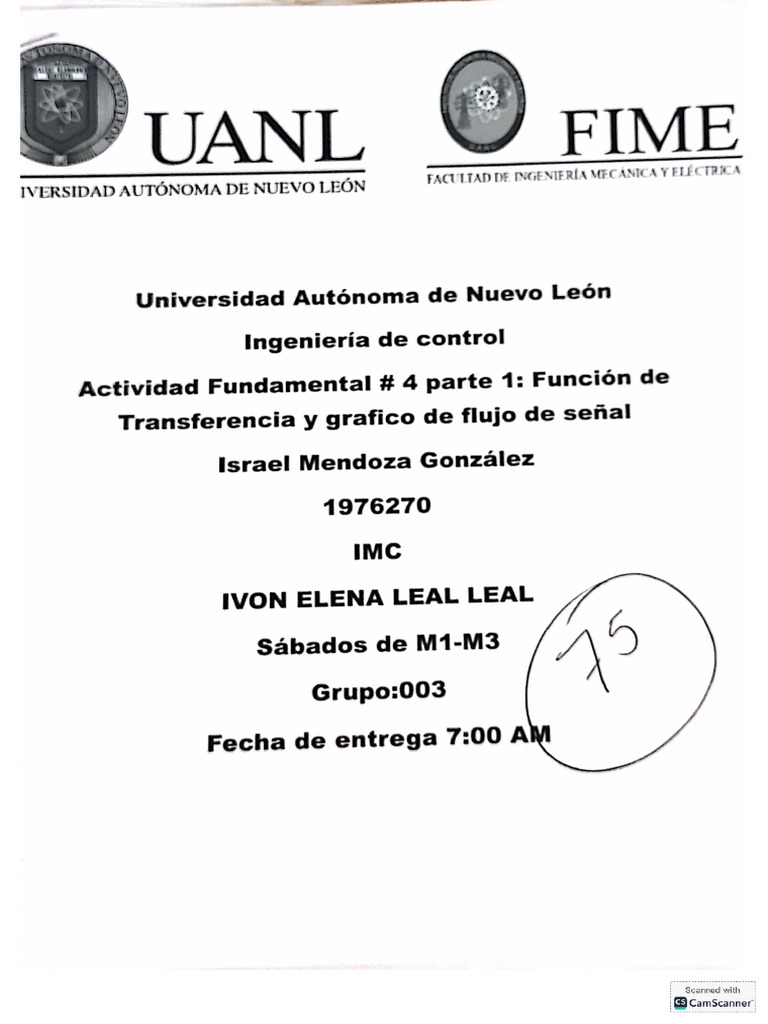 Actividad 1 Control Sab | PDF