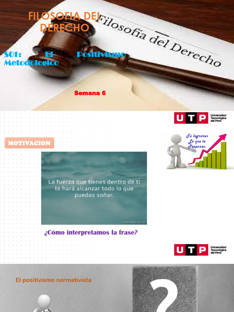 S06 - s01 El Positivismo Metodologico | PDF | Justicia | Crimen y violencia