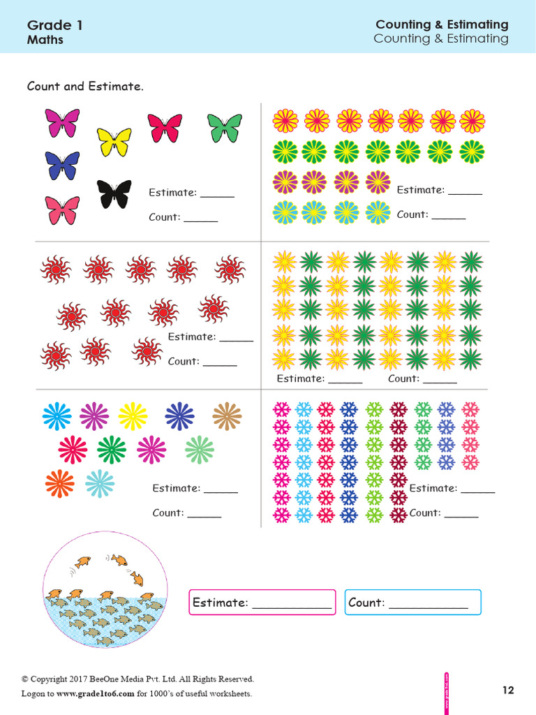 Counting and Estimating | PDF Counting and Estimating | PDF