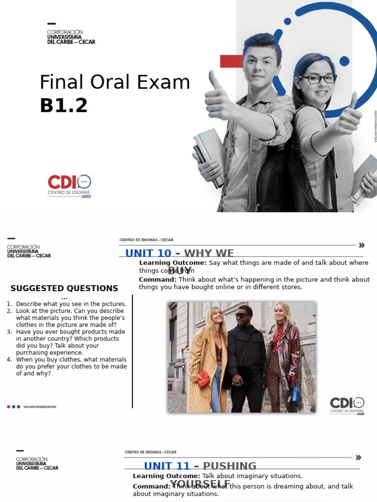B1.2 Final (Teacher) | PDF