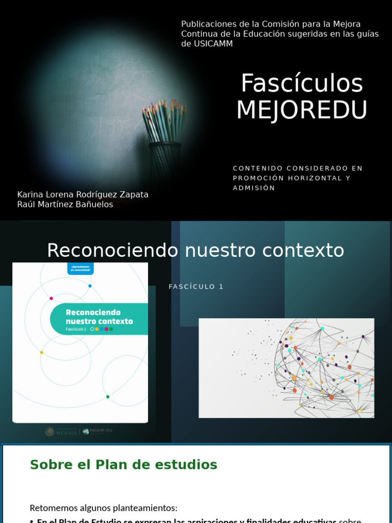 Fascículos MEJOREDU | PDF