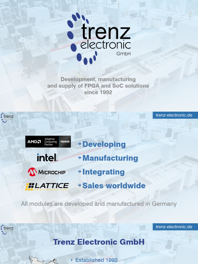 Trenz Electronic Image Presentation | PDF