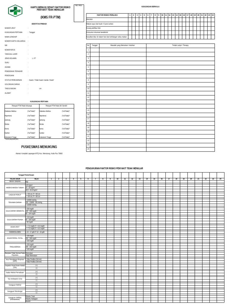 KMS FR - PTM Dan Lansia | PDF