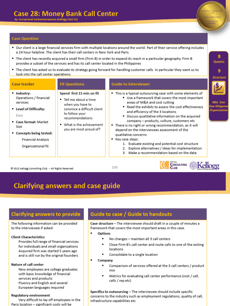 Kellogg - Case | PDF