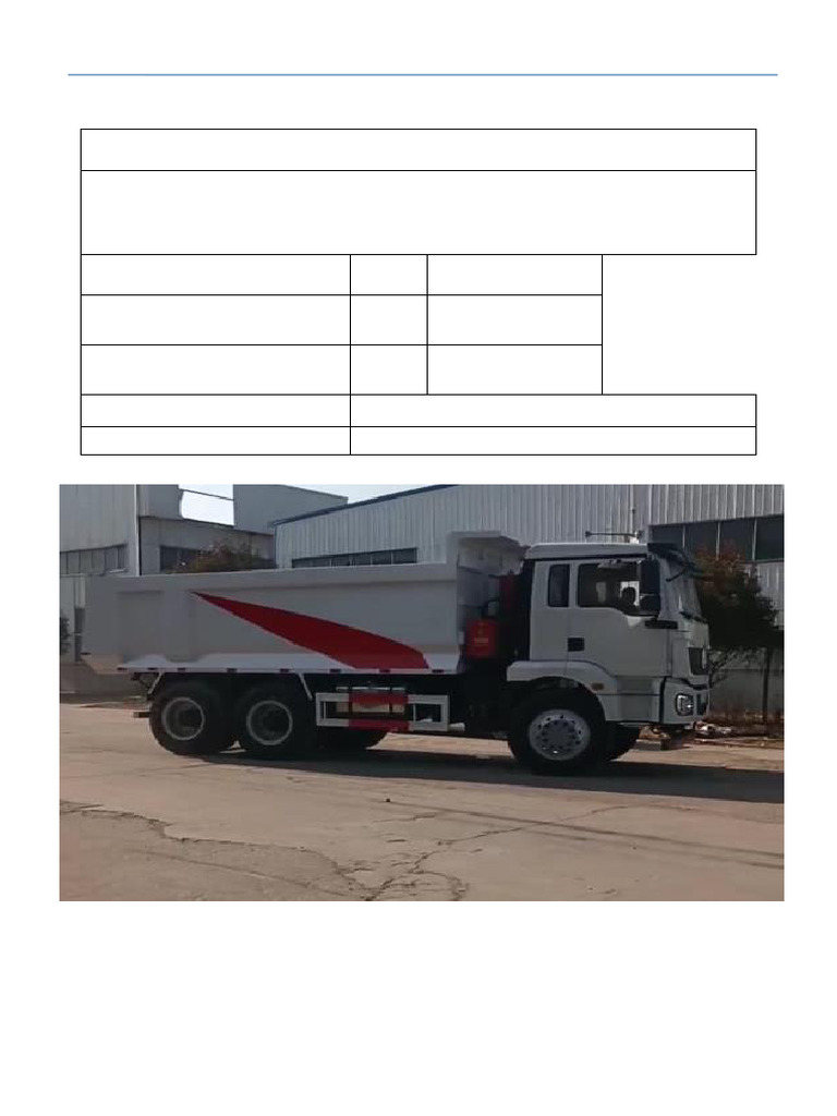 Cotizacion Camion Grado A5555 | PDF