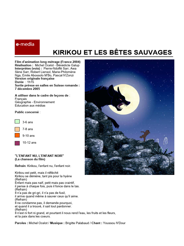 Kirikou | PDF