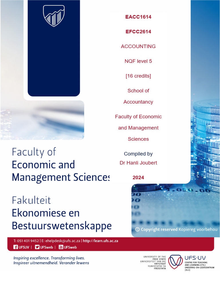 EACC1614 Study Guide - 2024 | PDF