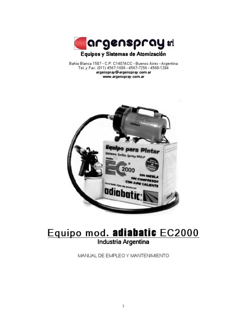 Manual Equipo Ec2000 | PDF