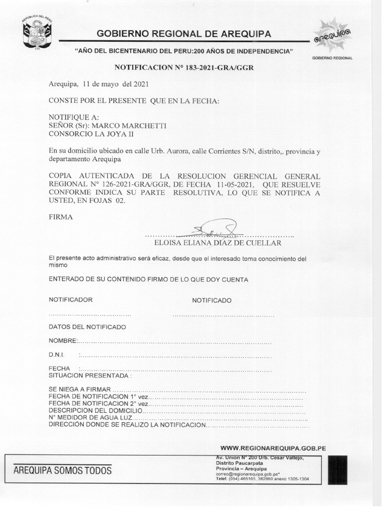 Notif RGGR126-2021 | PDF