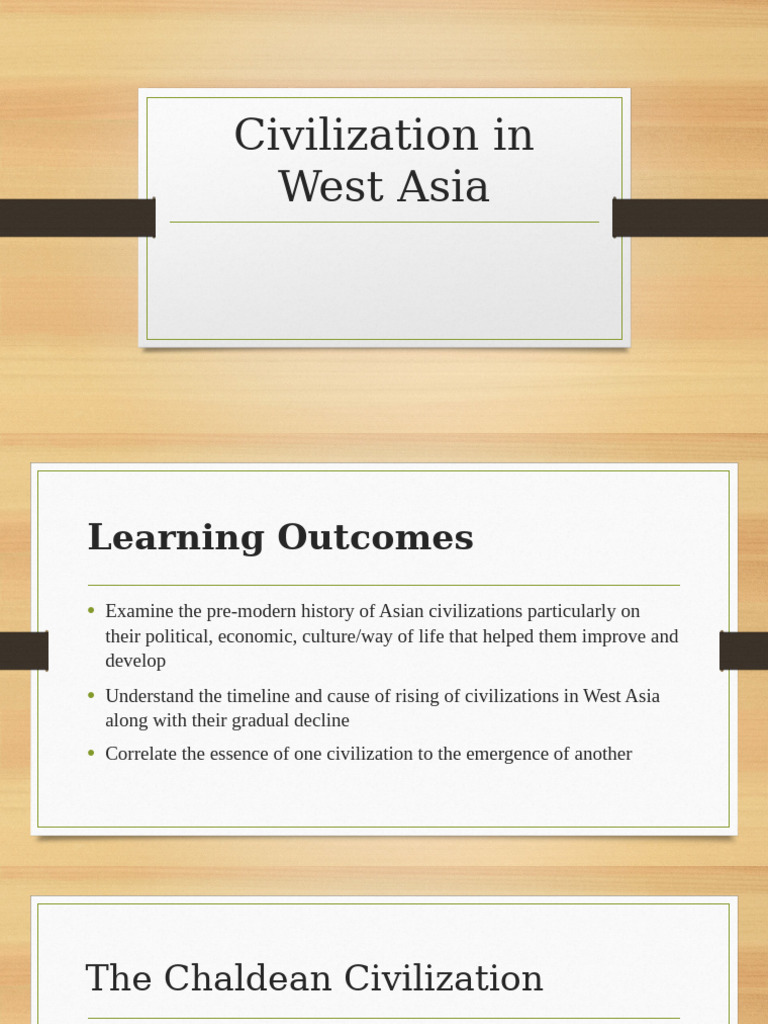 2 Civilization in West Asia | PDF