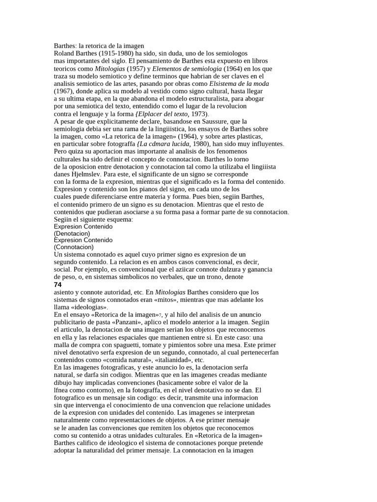 Barthes | PDF