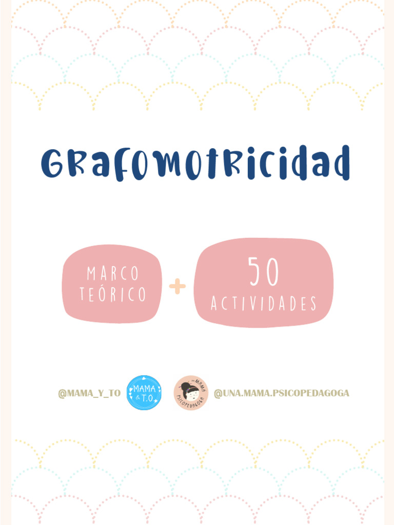 Cuadernillo de Grafomotricidad | PDF | Mano | Crecimiento personal y profesional