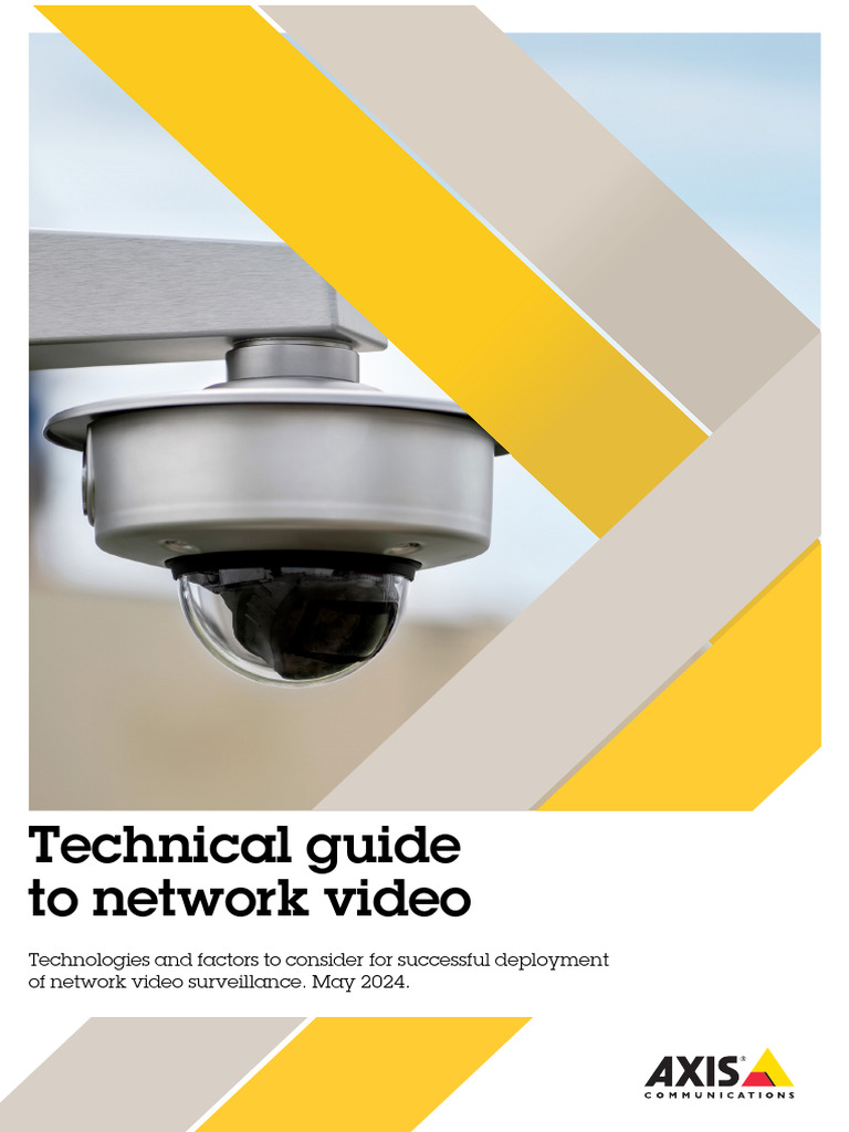 Technical Guide To Network Video t10121303 en 2405 Lo en US 437263 | PDF