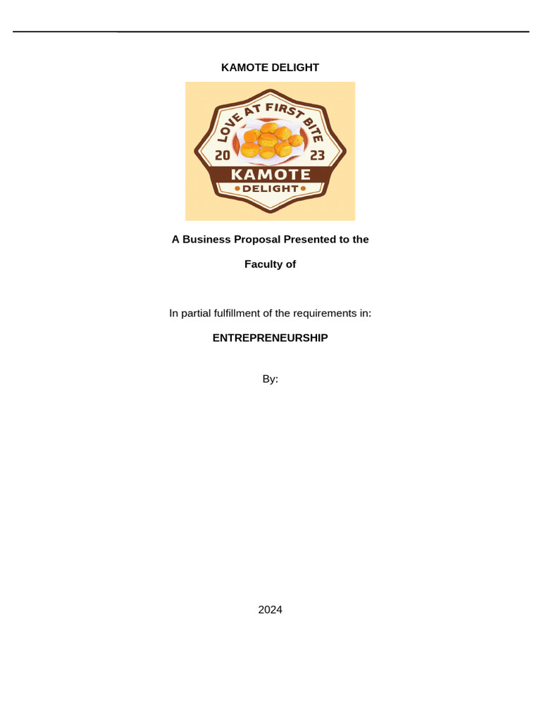 Kamote Delight | PDF