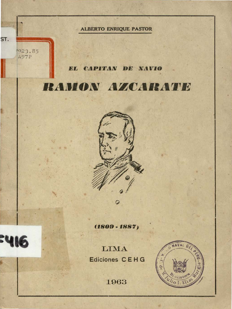 El Capitan de Navio Ramon Azcarate (1809-1887) 1963 | PDF | Ciencias ...