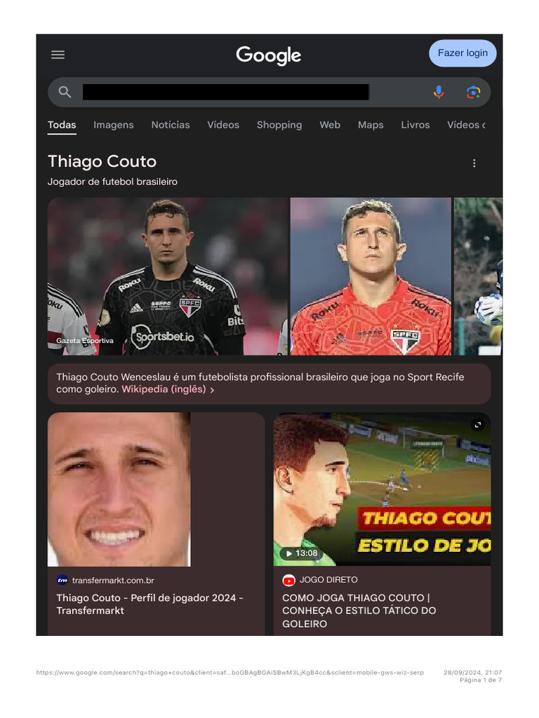 Thiago Couto - Pesquisa Google | PDF