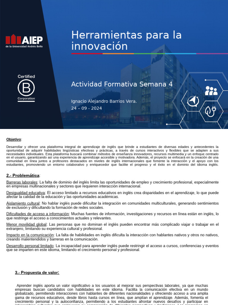 Barrios - Ignacio - HPI201 - Semana 4 | PDF