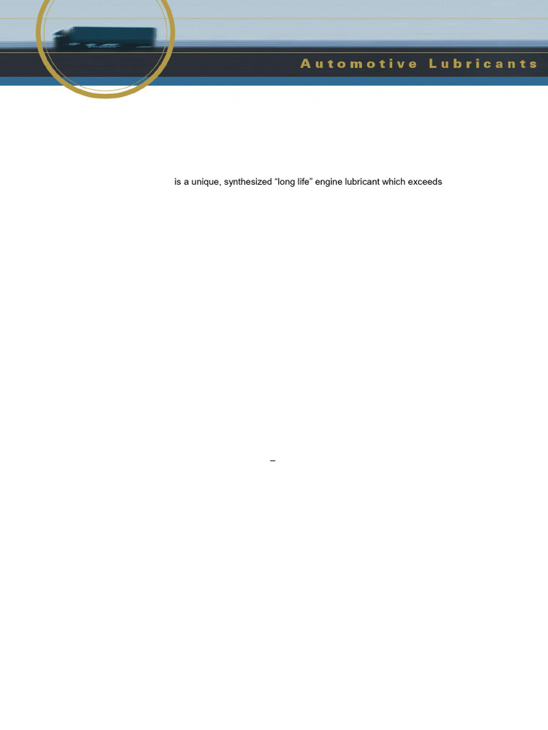 Engen Xtreme 5W 40 | PDF