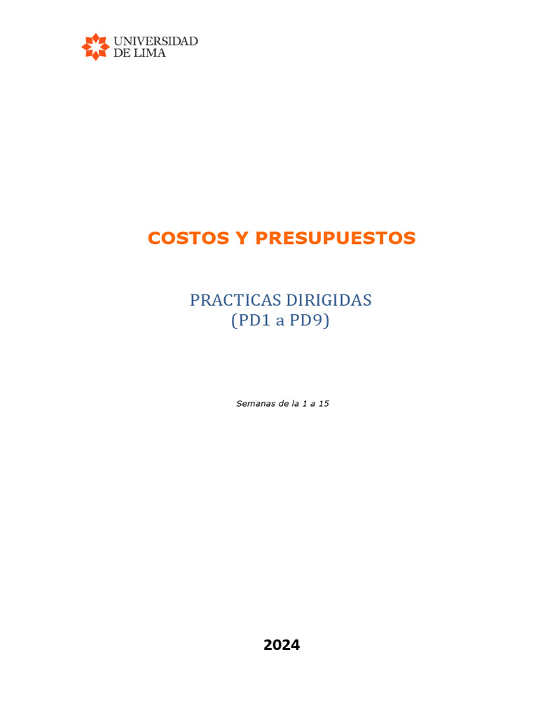 PD6 Costeo Variable y Por Absorción | PDF