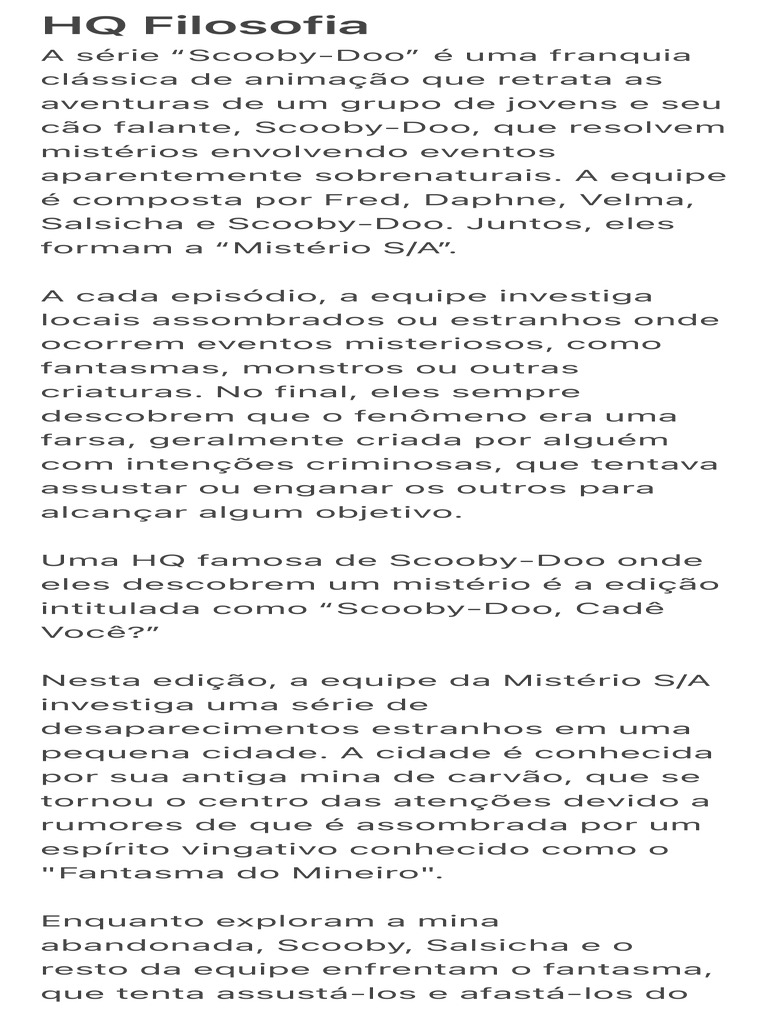 HQ Filosofia | PDF