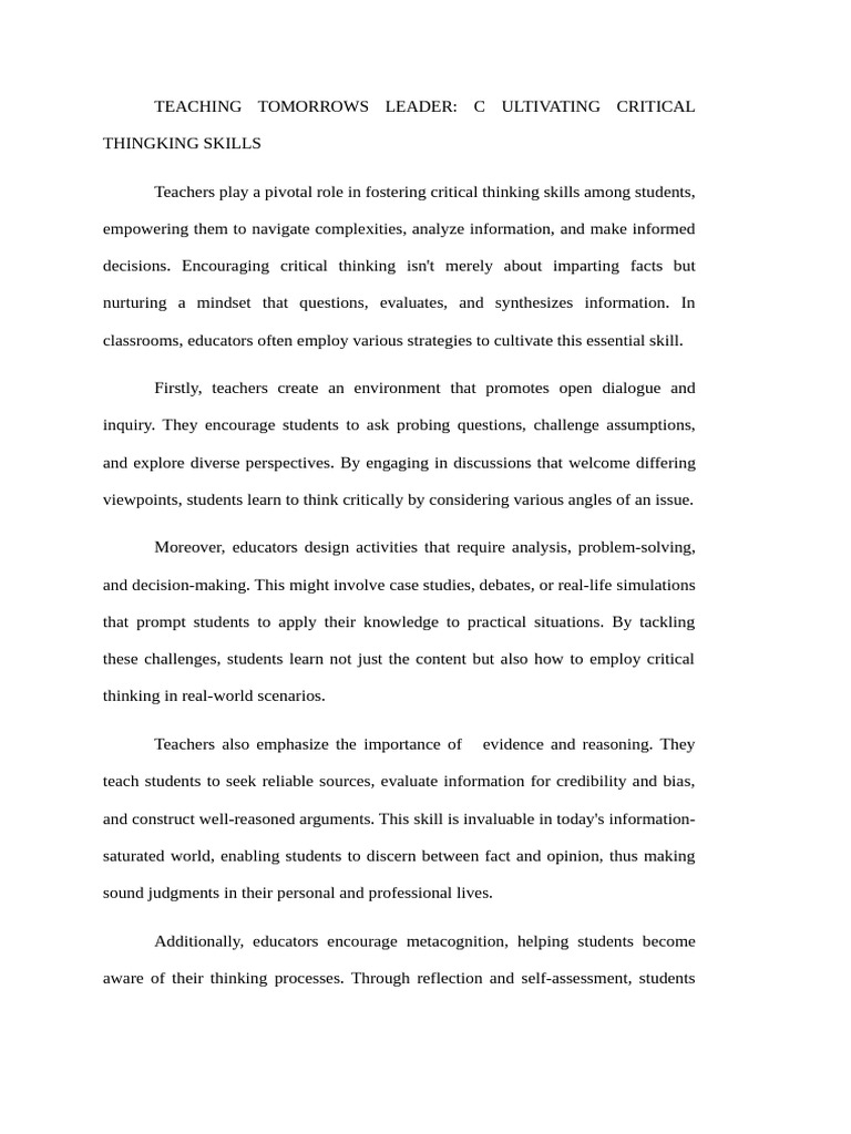 Teaching Prof Intro | PDF