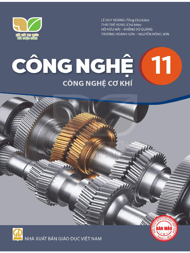 Sach Giao Khoa Cong Nghe 11 Cong Nghe Co Khi Ket Noi Tri Thuc Voi Cuoc Song | PDF