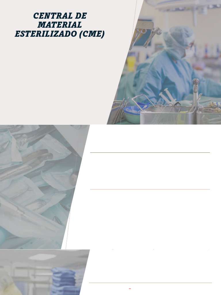 Clínica Cirurgica - CME Central de Material Esteril | PDF