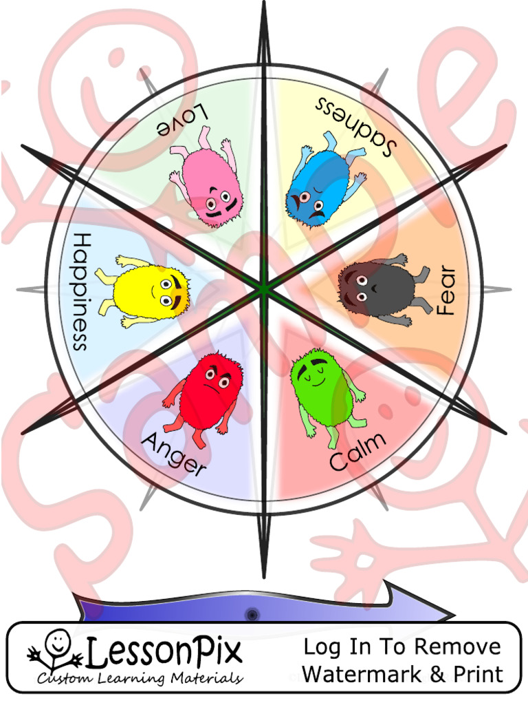 Spinner+for+The+Color+Monster+by+Anna+Llenas-material 11208316 | PDF