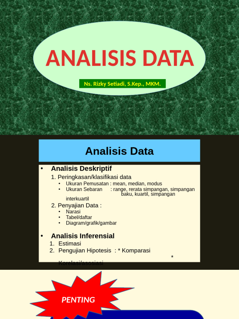 Analisis Data | PDF