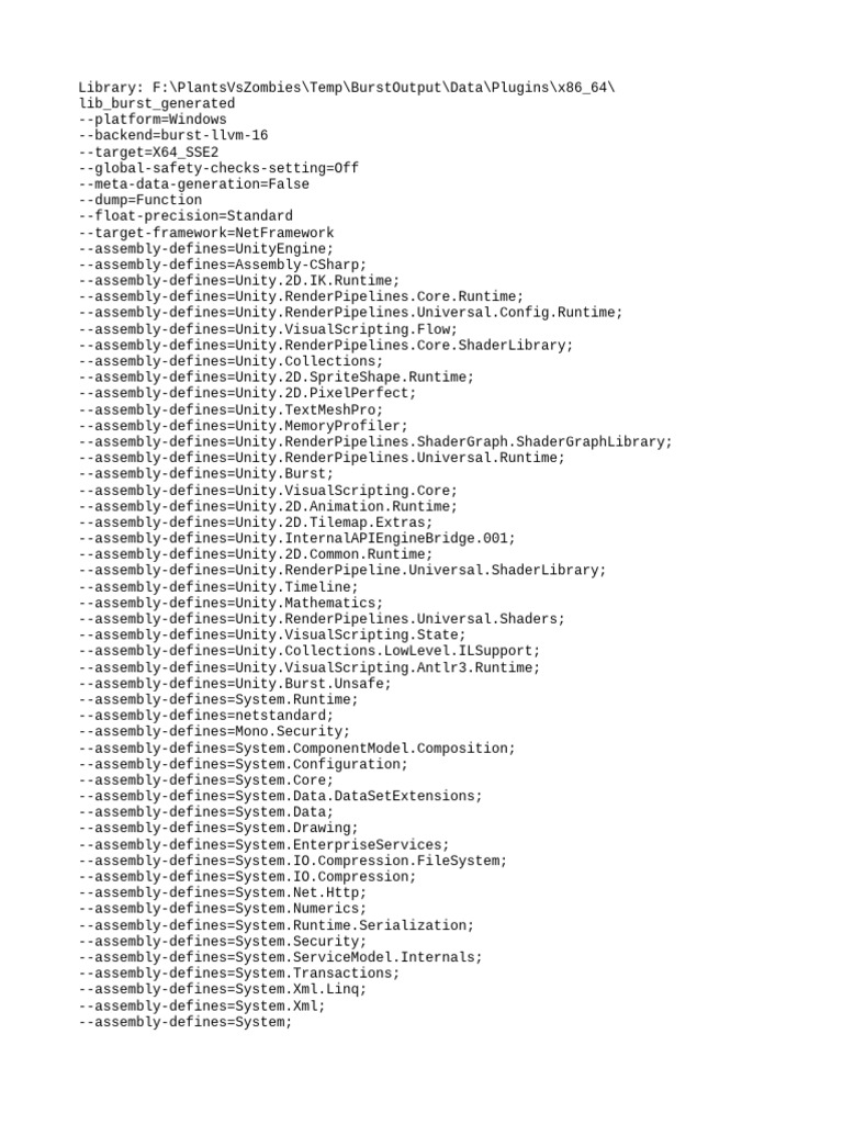 Lib Burst Generated | PDF