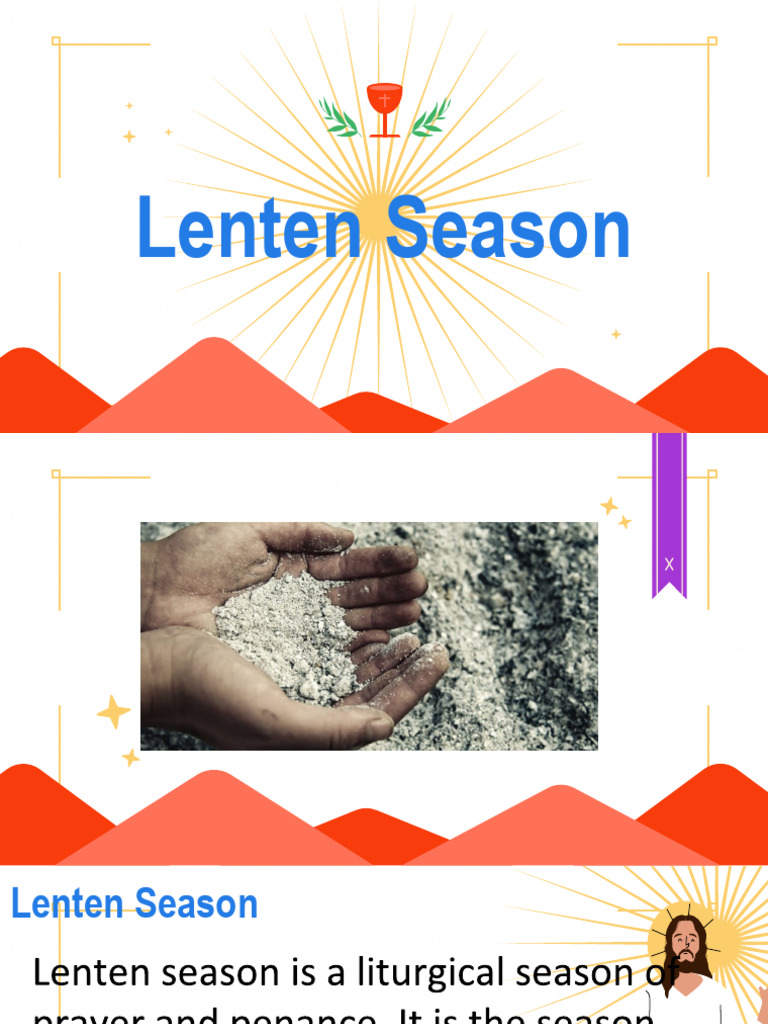 Lenten Season G2 | PDF | Lent | Christian Worship And Liturgy