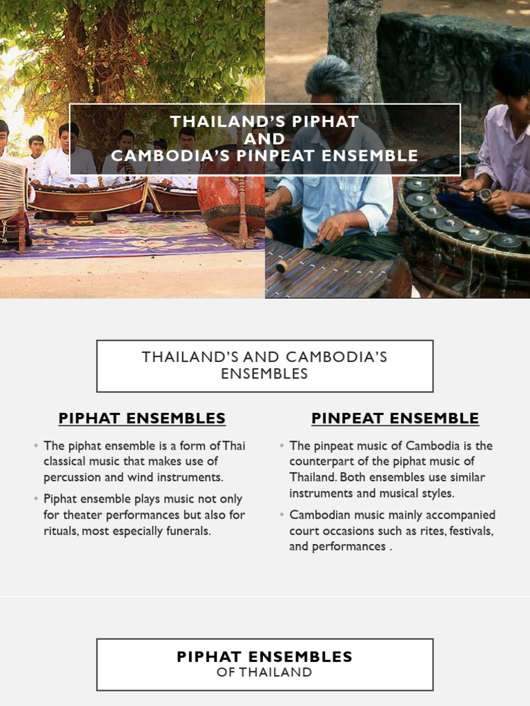 PPT1.3-Thailand and Cambodia's Ensemble | PDF