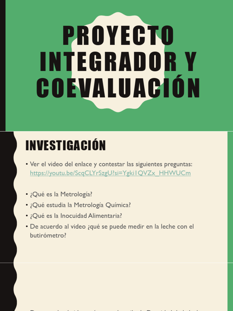 Proyecto Integrador I | PDF