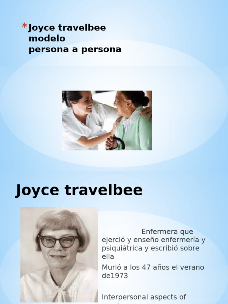Joyce Travelbee | PDF