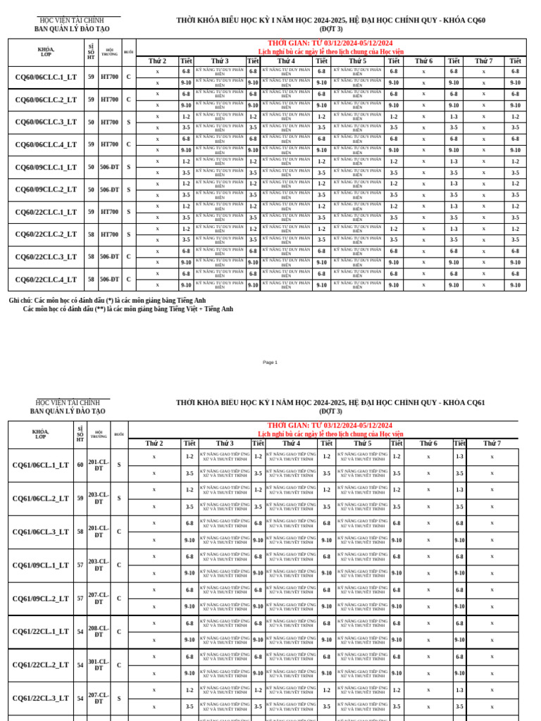 TKB - 2024-2025-HK1 - GD3 | PDF