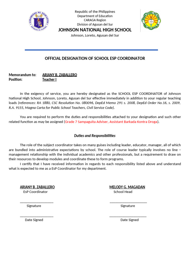 School Designation | PDF