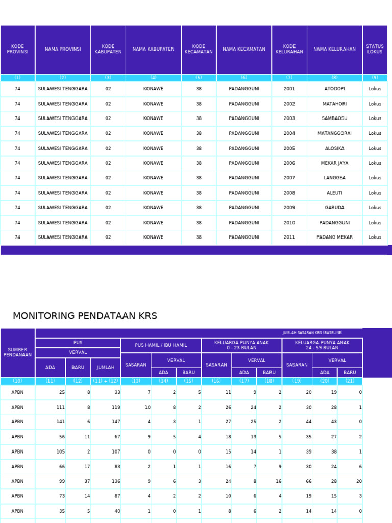 Monitoring Verval KRS | PDF