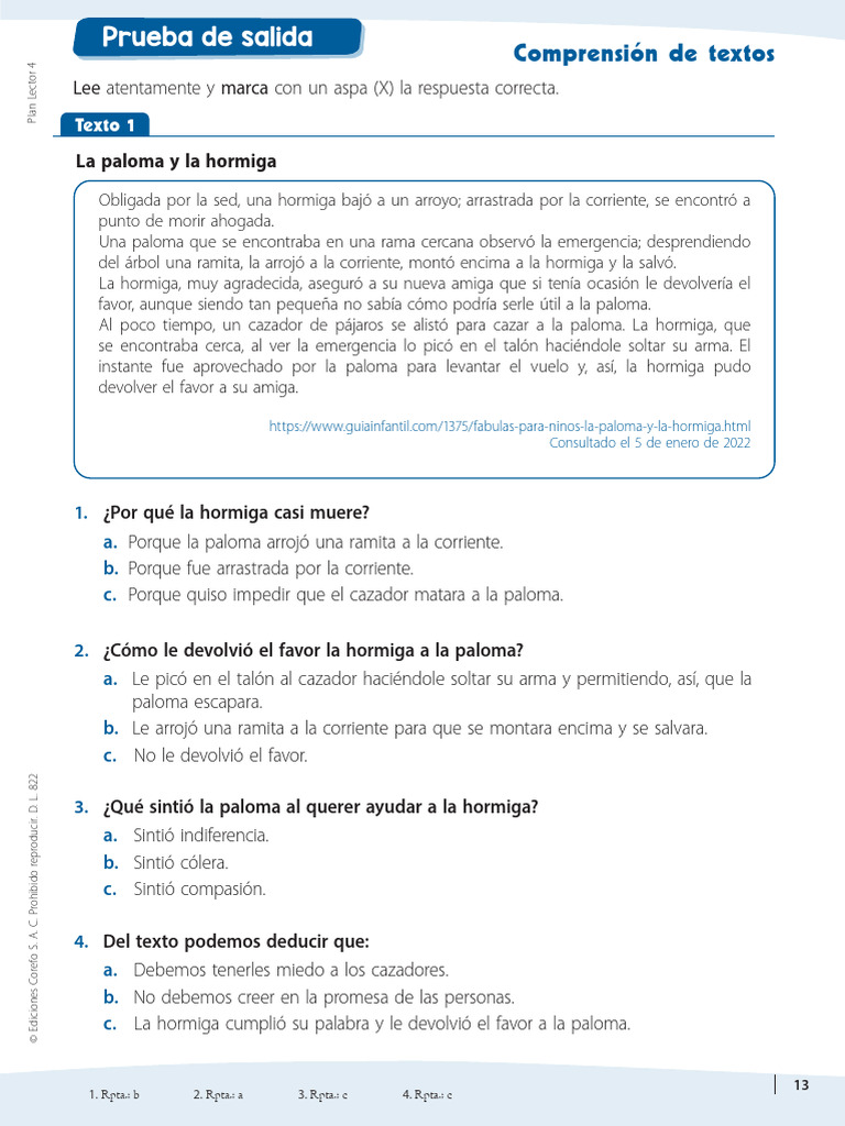 Prueba de Salida | PDF