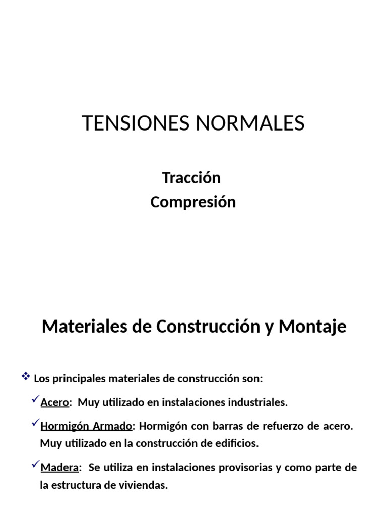 2.-Tensiones Normales T - 2 | PDF