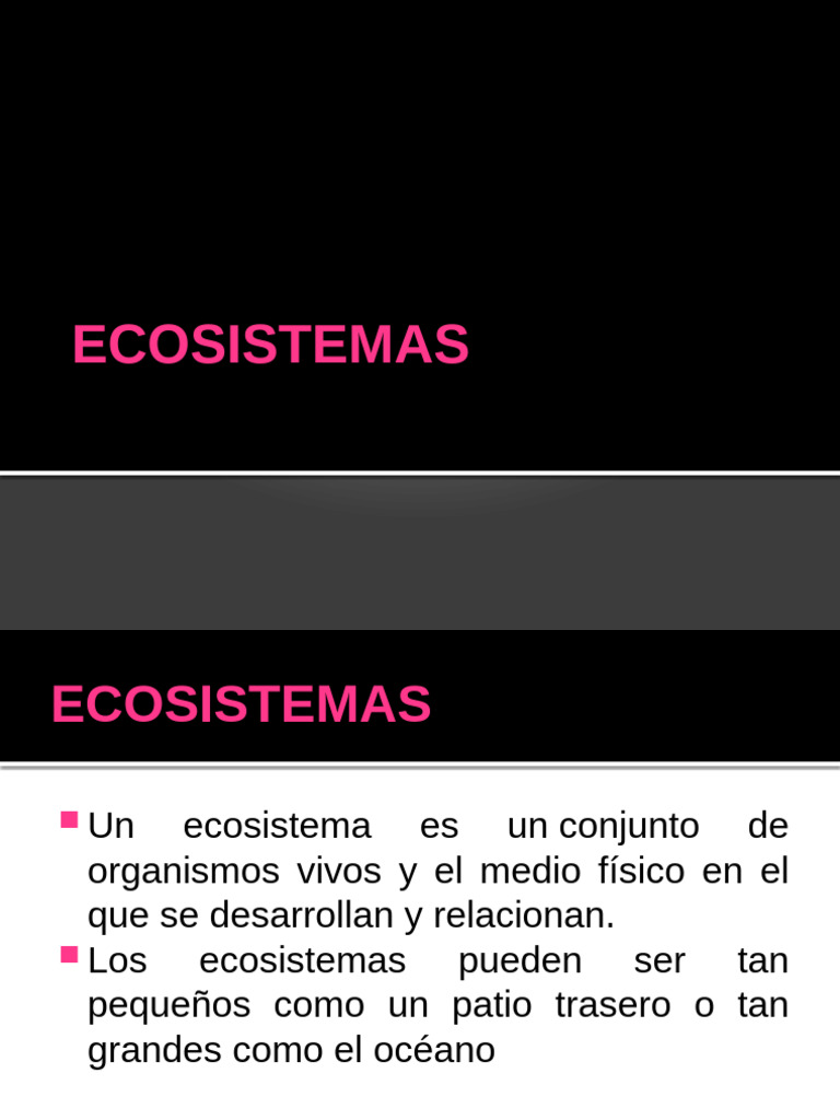 ECOSISTEMAS | PDF
