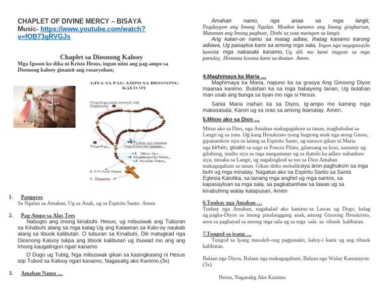 Chaplet of Divine Mercy | PDF
