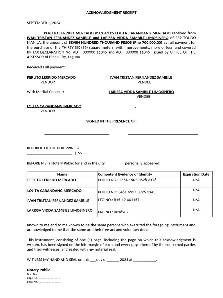 ACKNOWLEDGMENT | PDF