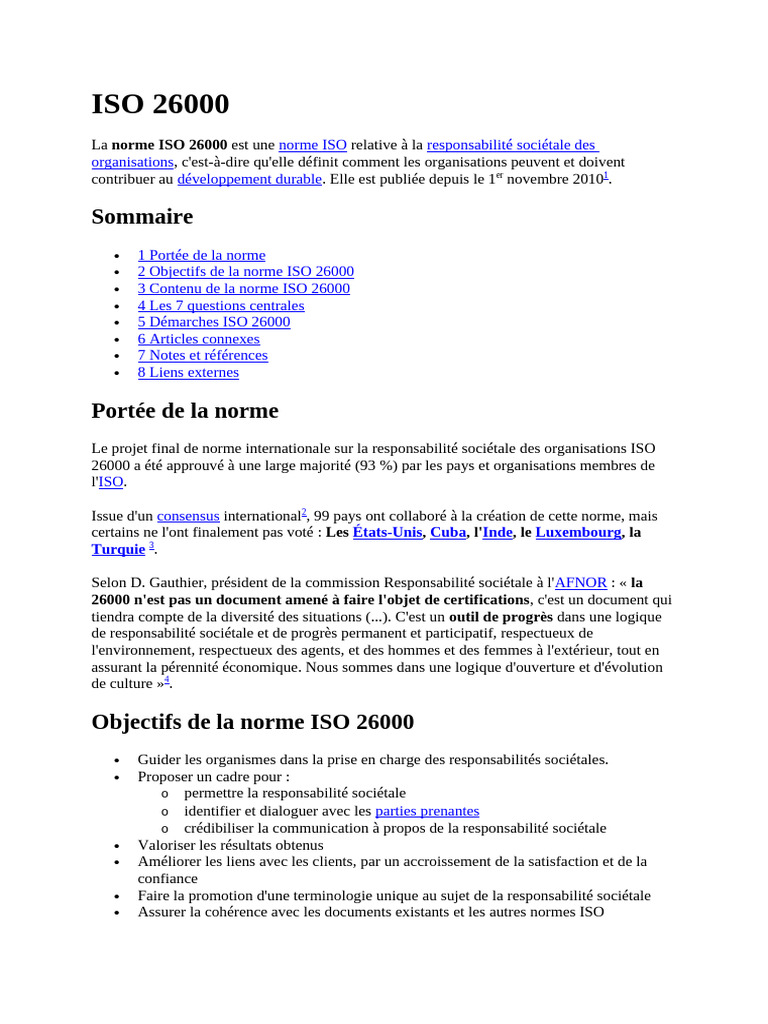 Iso 26000 | PDF
