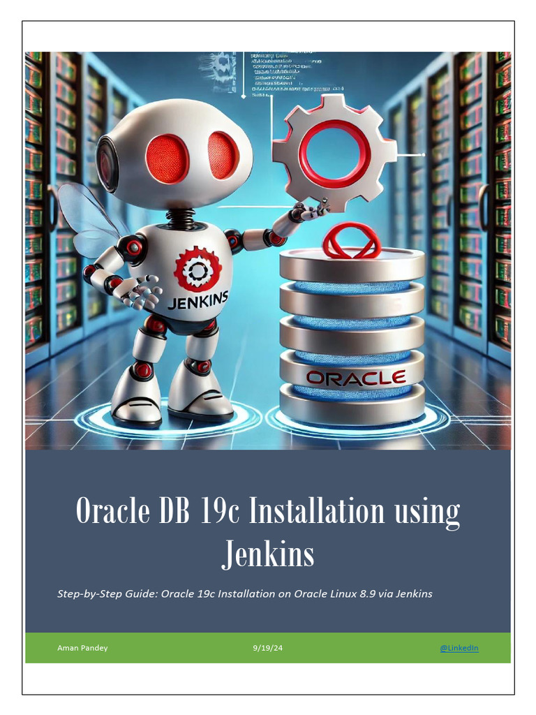 Oracle DB 19c Installation Using Jenkins | PDF