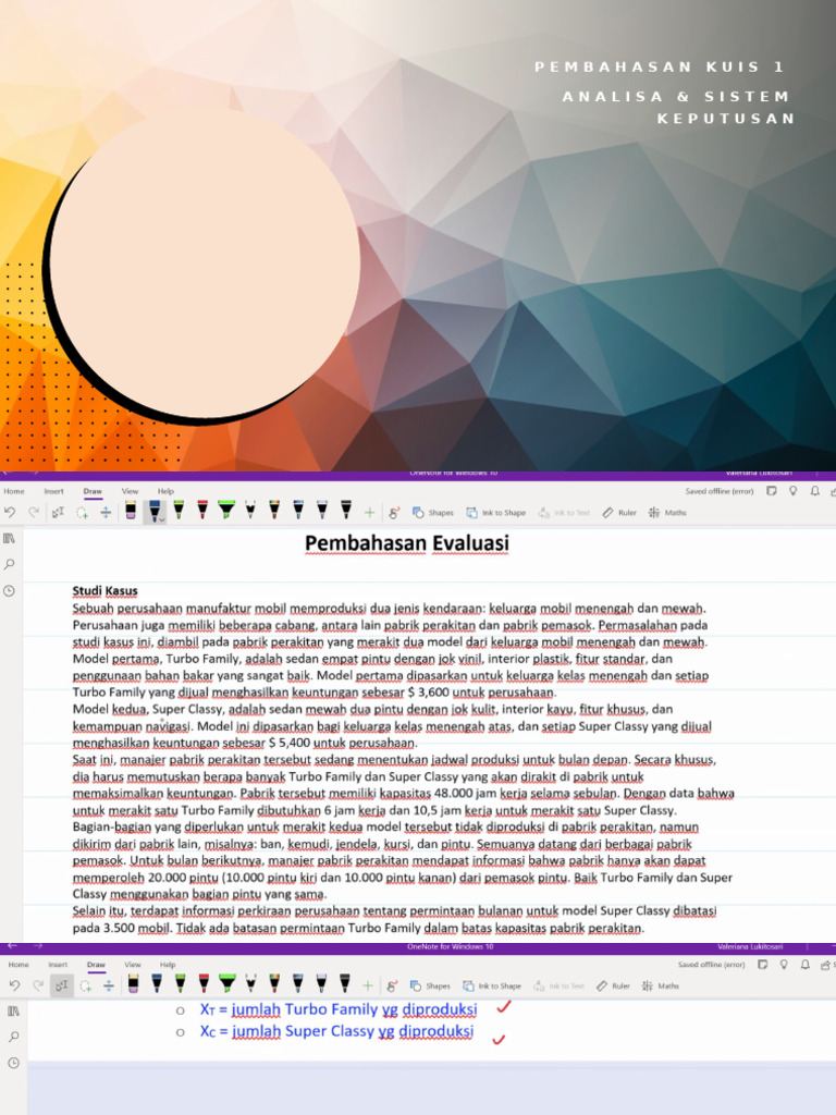 Pembahasan Kuis 1 ASK | PDF