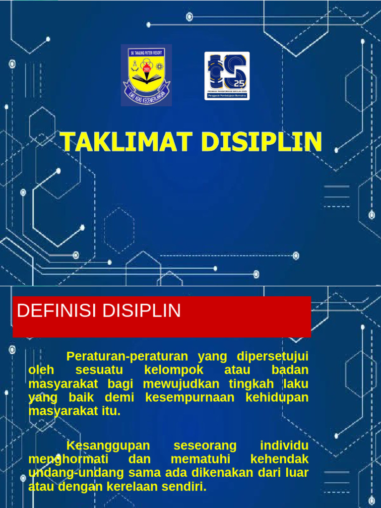 Taklimat Pengurusan Disiplin | PDF